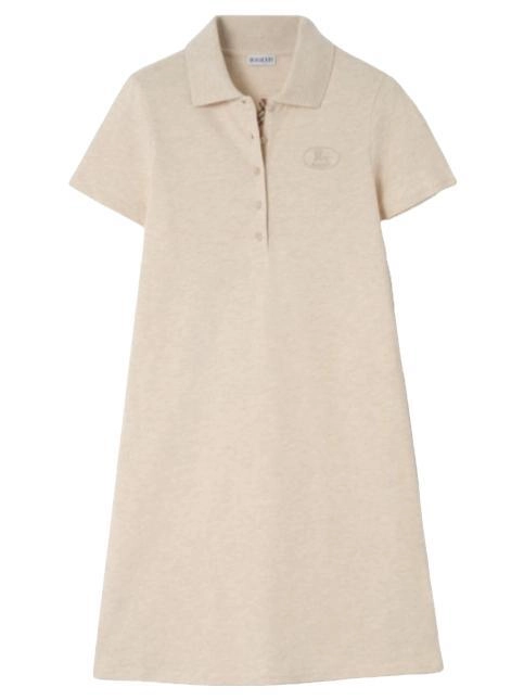 Burberry Embroidered Polo Dress - Beige