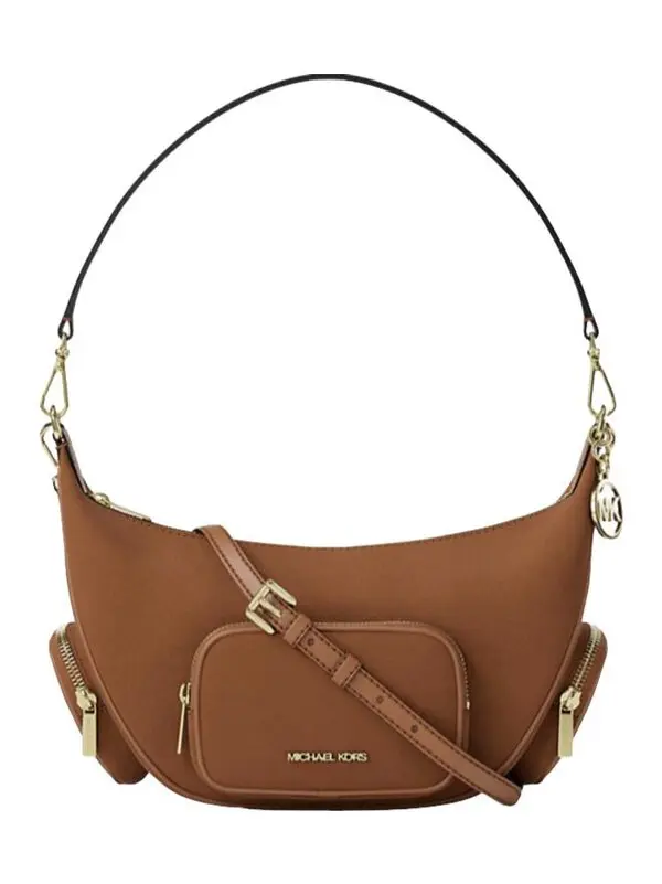 Michael Kors Merritt Convertible Shoulder Bag - Brown
