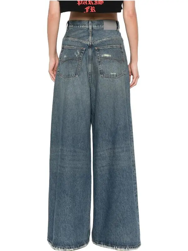 Balenciaga High-waisted Wide-leg Jeans - No