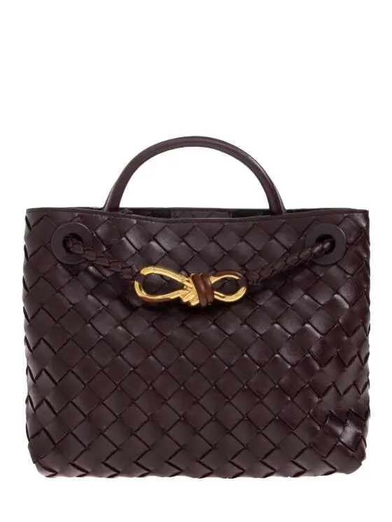 Bottega Veneta Andiamo Handbag - Brown