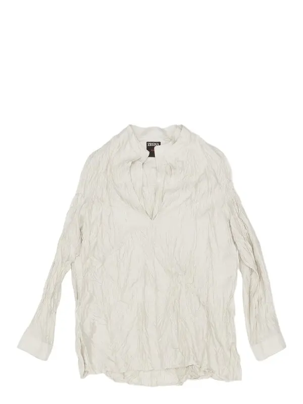 Zegna Long-sleeved Shirt - Beige