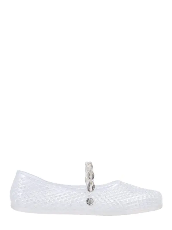 ANCIENT GREEK SANDALS Iro Ballet Flats - White