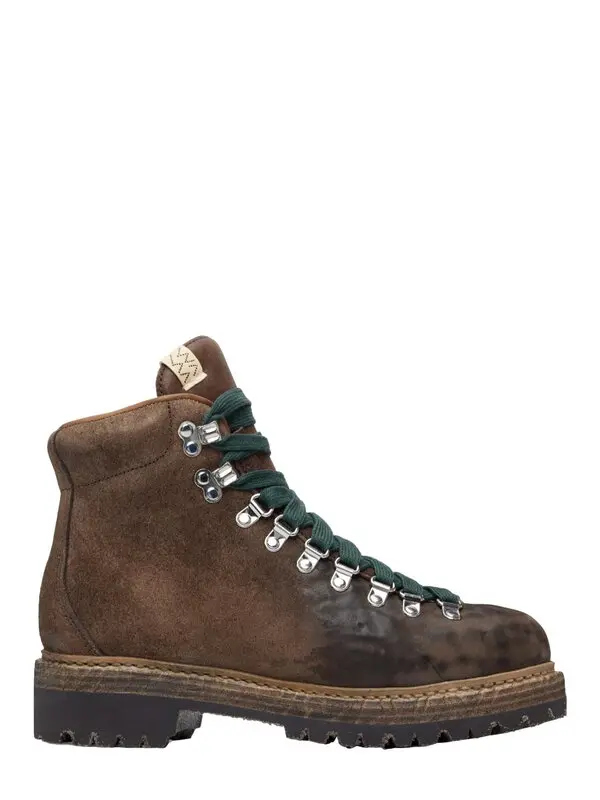 Visvim Whymper Lace-up Ankle Boots - Dark Brown