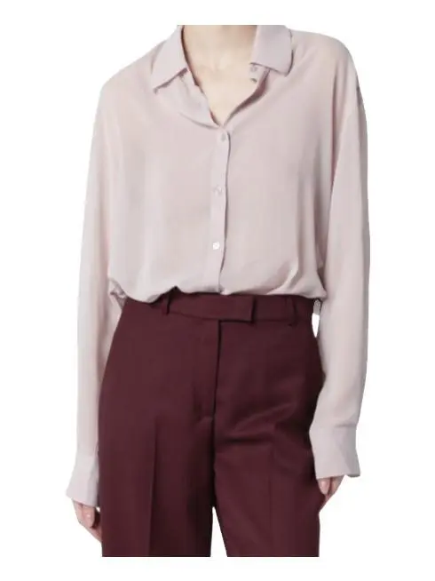 THE FRANKIE SHOP Long Sleeve Shirt - Pink