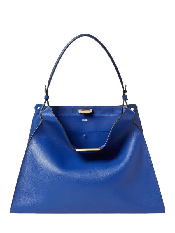 Fendi Large Top Handle Bag - Neon Blue