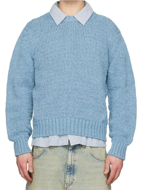 SUNFLOWER Frederik Knitwear Sweater - Blue