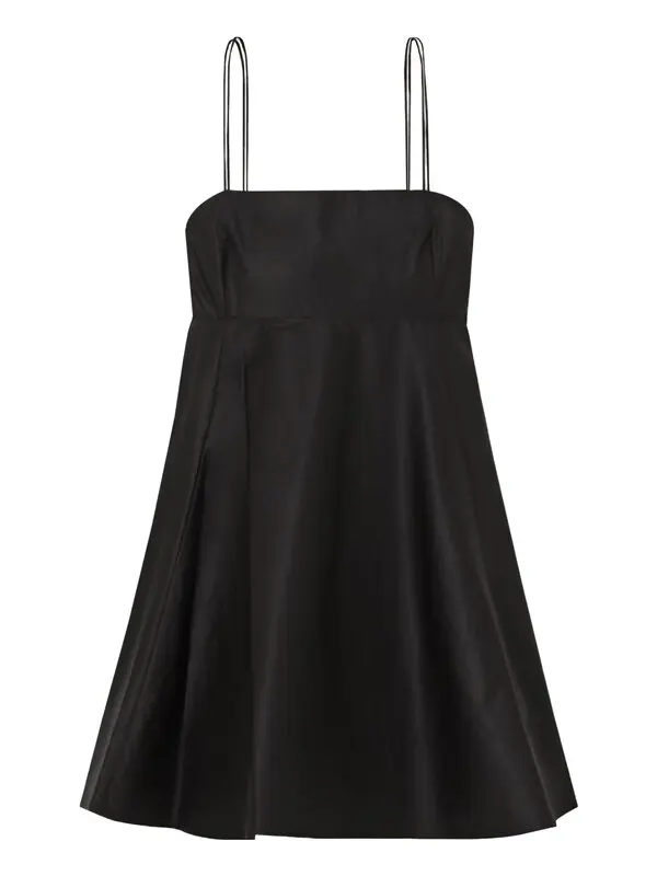 3.1 Phillip Lim Cotton-blend Taffeta Top - Black