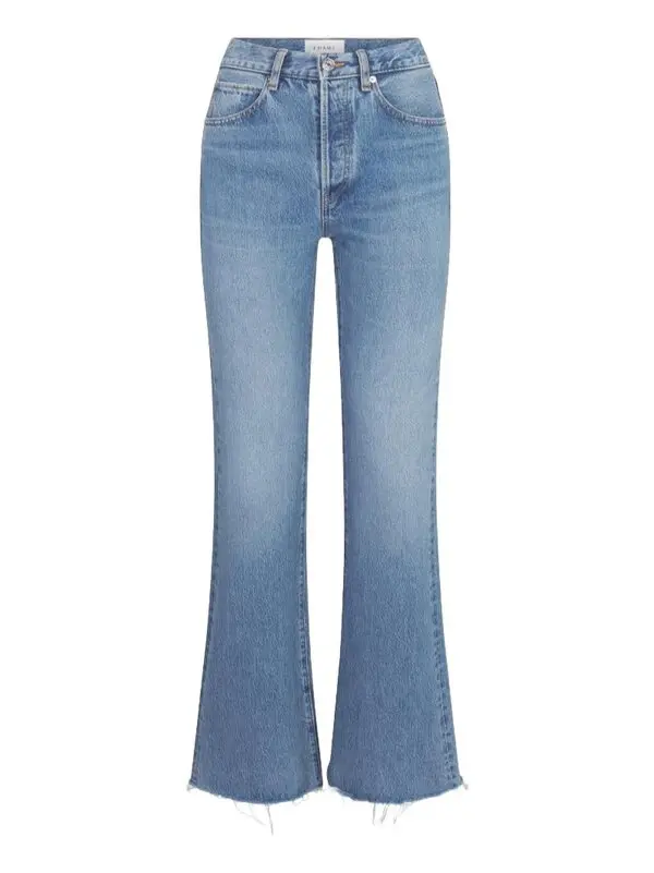 FRAME The Lax Flared Jeans - Blue