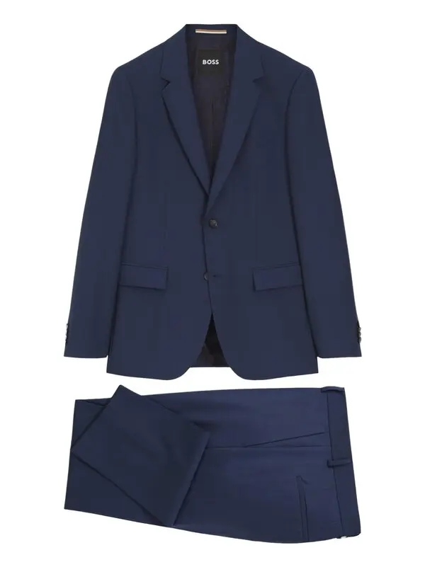 Hugo Boss Three-piece Tailored Suit - Deep Blue