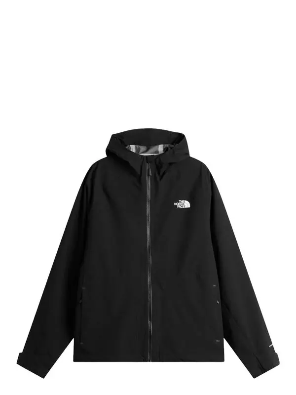 The North Face Dryvent Waterproof Hooded Zip Jacket - Black