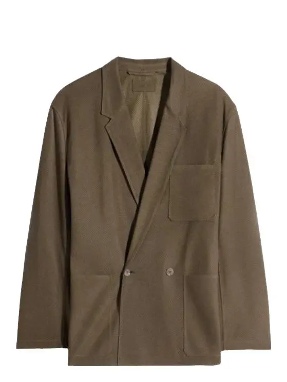 LEMAIRE Double-breasted Tailored Jacket - Thyme