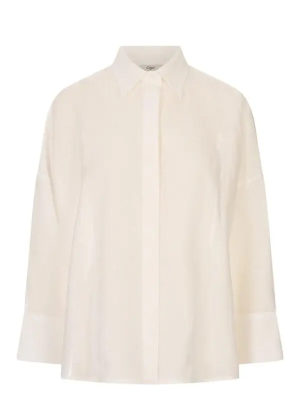 Fabiana Filippi Long-sleeve Shirt - White