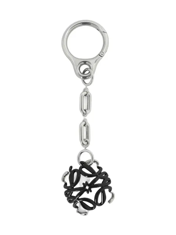 Loewe Scarabeo Anagram Charm - Silver/black