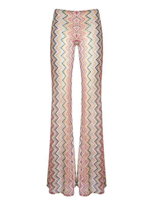 Missoni Printed Pattern Trousers - Multi Color