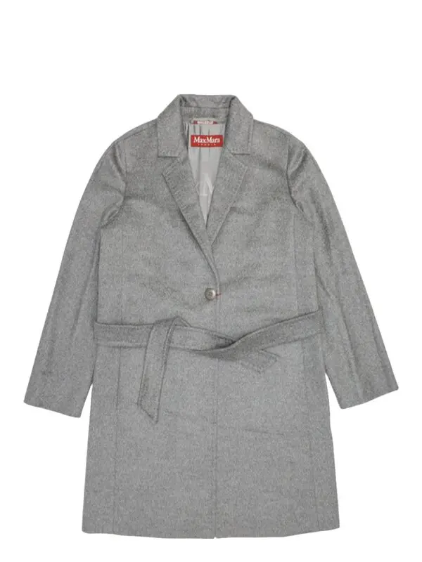 Max Mara Long-sleeved Coat - Gray