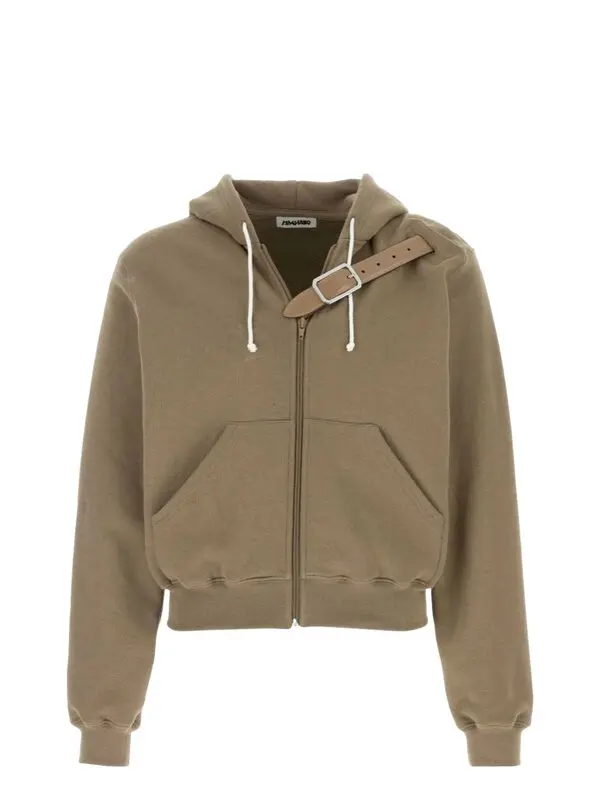 MAGLIANO Provincia Belt Detail Hoodie - Gray