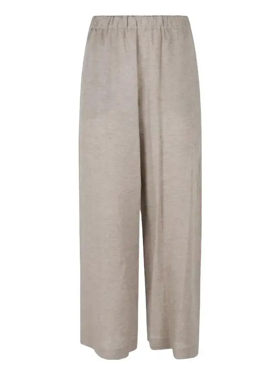 Fabiana Filippi Elasticated Wide-leg Pants - Nude