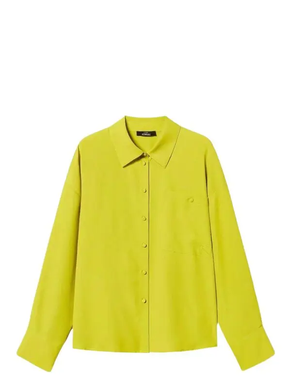 TWINSET Crêpe De Chine Shirt - Yellow