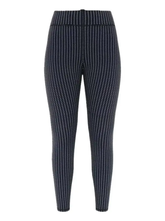 The Upside Zenith Pinstripe Leggings - Black
