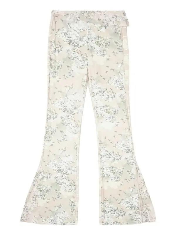 DIESEL® P-affal Floral-print Trousers - Beige