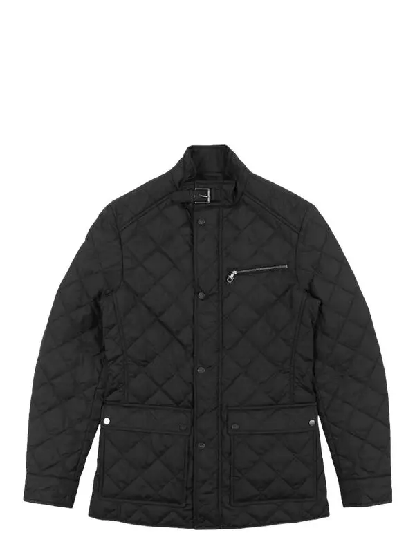 FERRAGAMO Quilted Cotton Suit - Black