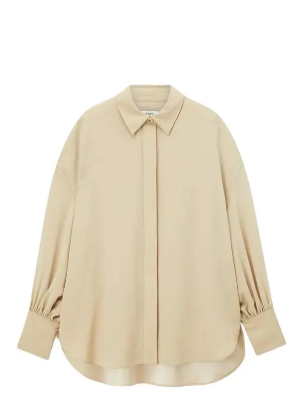 JOSEPH Camilia Relaxed-fit Shirt - Powder