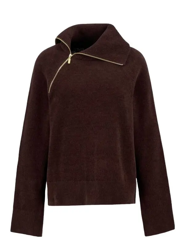 Barbour Saskia Funnel-neck Jumper - Black