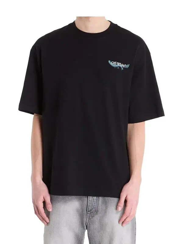 Off-White Moon S/s Skate T-shirt - Black