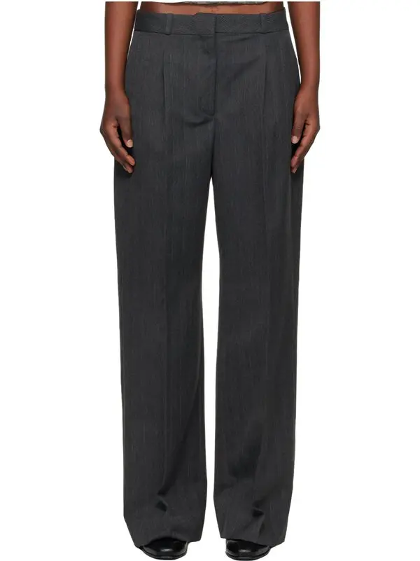 Our Legacy Universe Belt Loop Casual Pants - Black