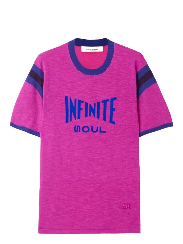 WALES BONNER Infinite Soul" T-shirt - Pink