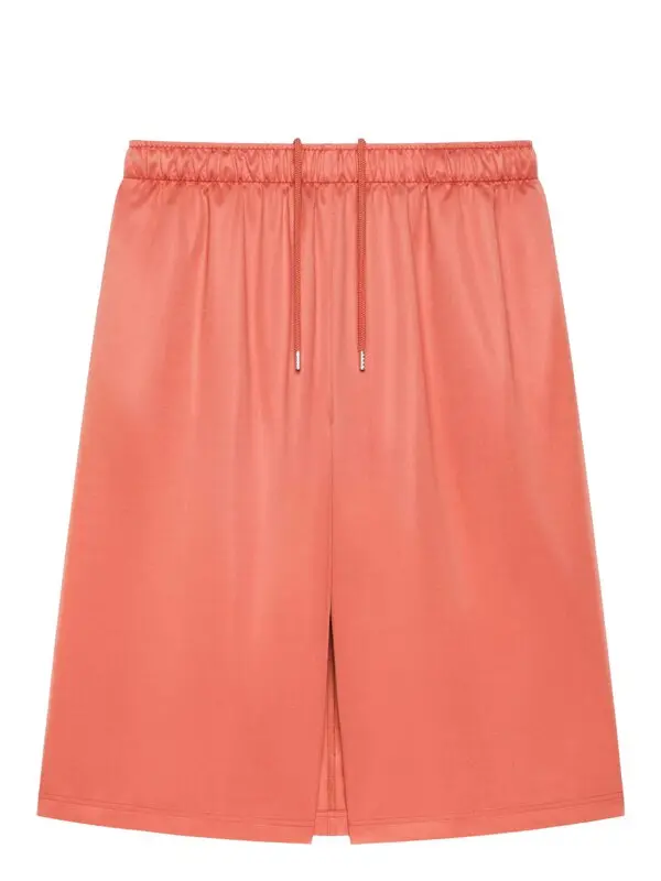 COURREGES Back-panel Shorts - Pink