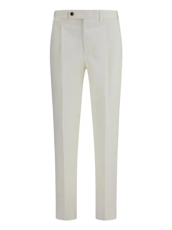 PT TORINO Pleated Tailored Pants - White