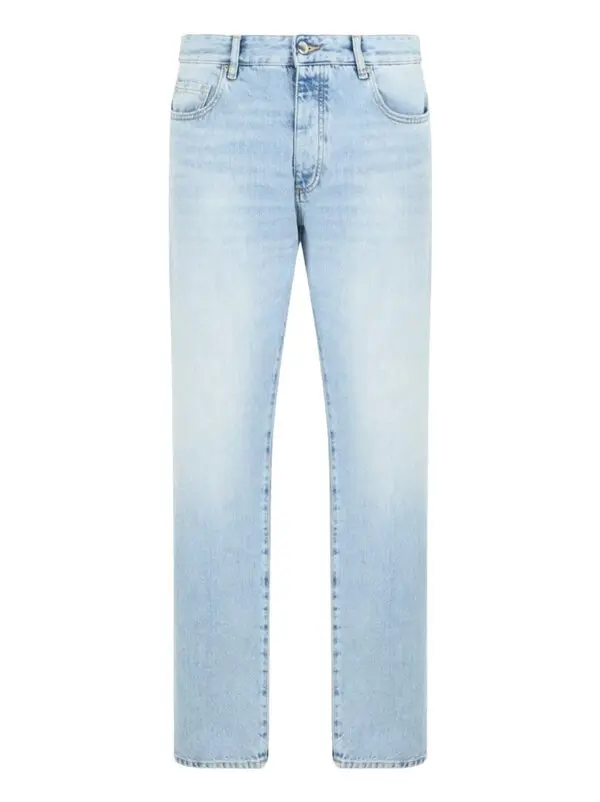 ICON DENIM LOS ANGELES Slim Straight-leg Jeans - Blue