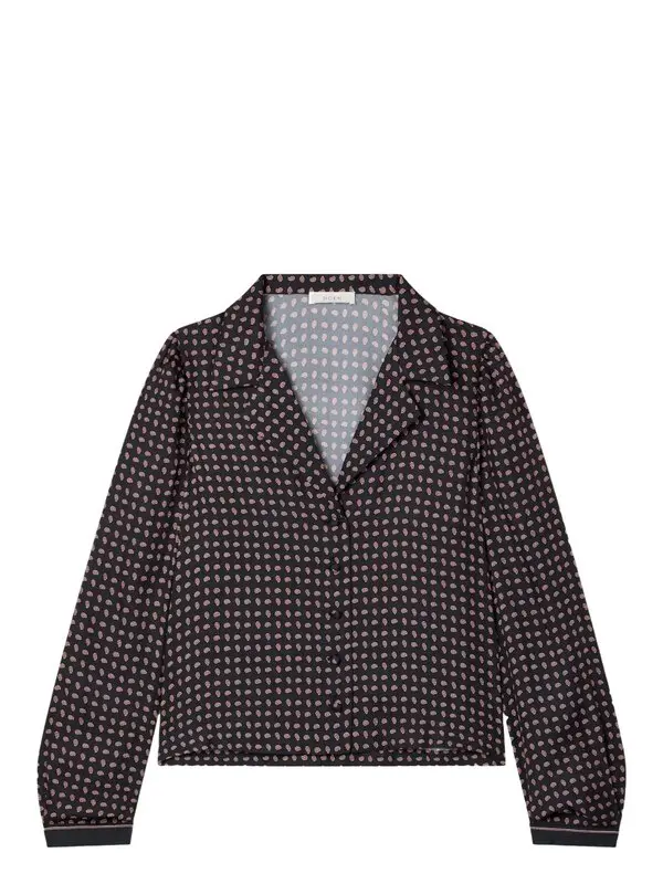 DÔEN Long Sleeve Printed Shirt - Multi-color