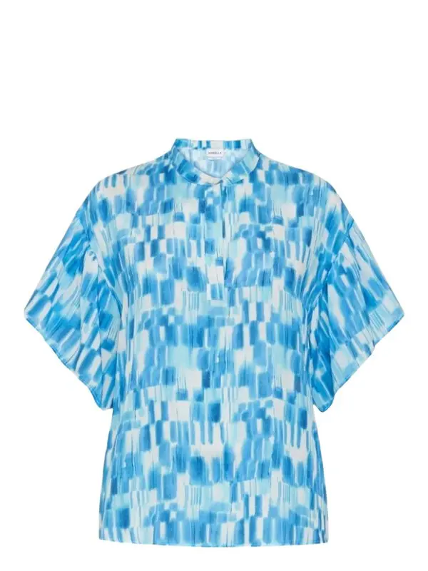 Marella Oracolo" Printed Blouse - Blue