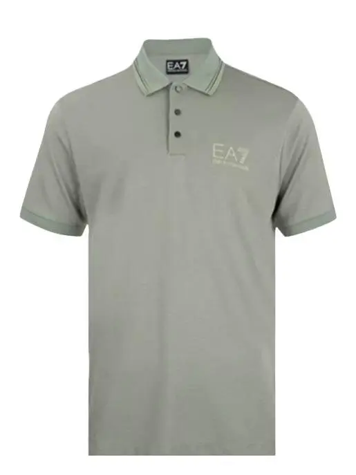 Emporio Armani Short-sleeved Polo Shirt - Gray