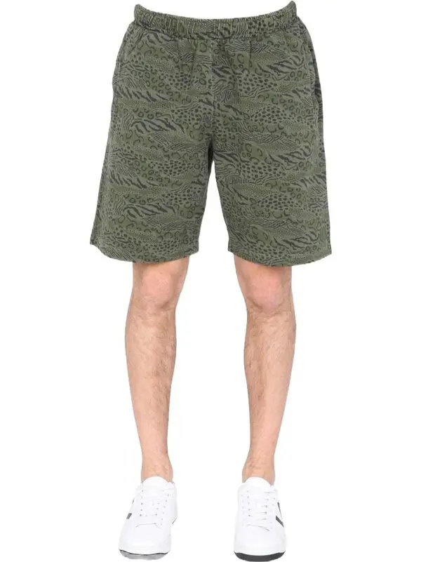 Kenzo Printed Bermuda Shorts - Multicolor