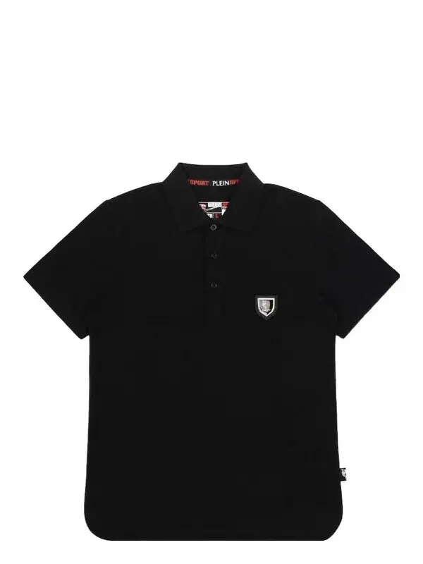 Philipp Plein Logo Polo Shirt - Black