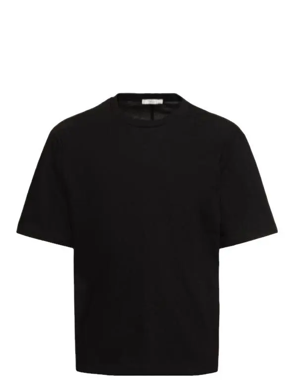 THE ROW Errigal Cotton Jersey T-shirt - Black