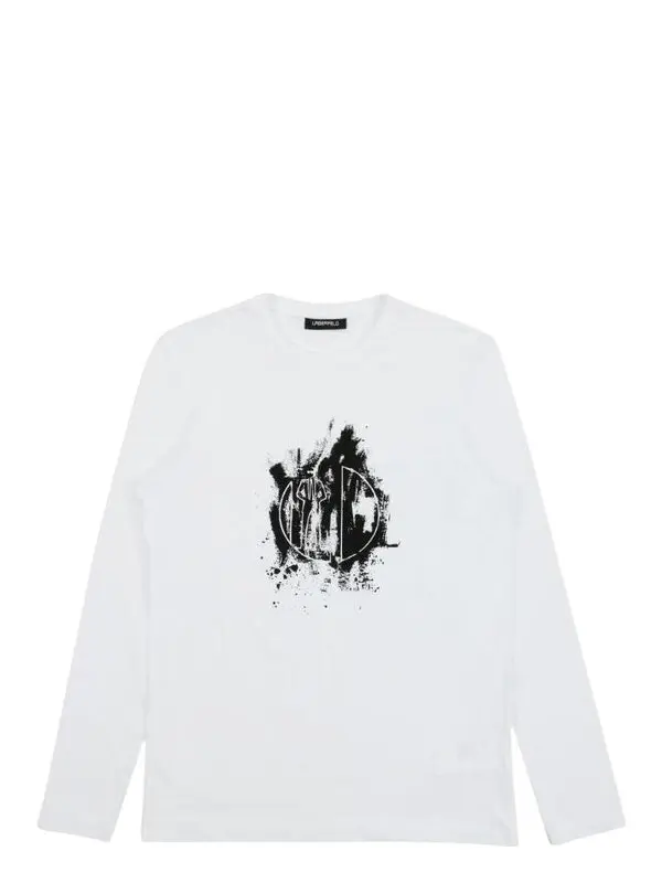 Karl Lagerfeld Printed T-shirt - White