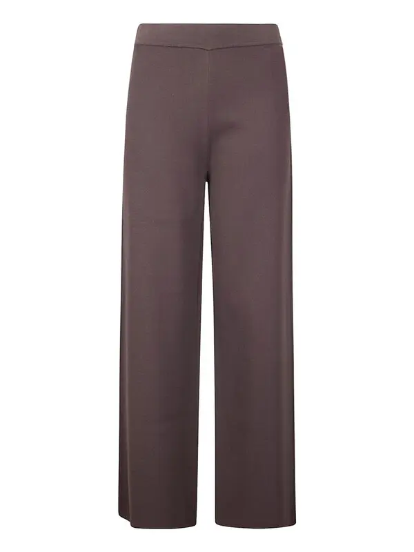 P.a.r.o.s.h Roma Wide-leg Trousers - Brown