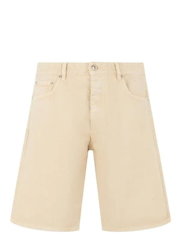 ICON DENIM LOS ANGELES Relaxed Bermuda Shorts - Nude