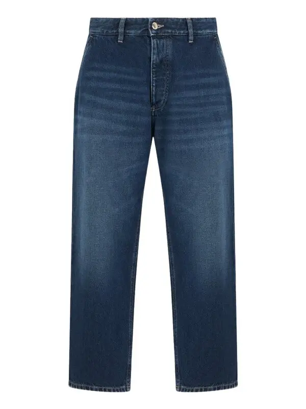 ICON DENIM LOS ANGELES Straight-leg Five-pocket Jeans - Blue