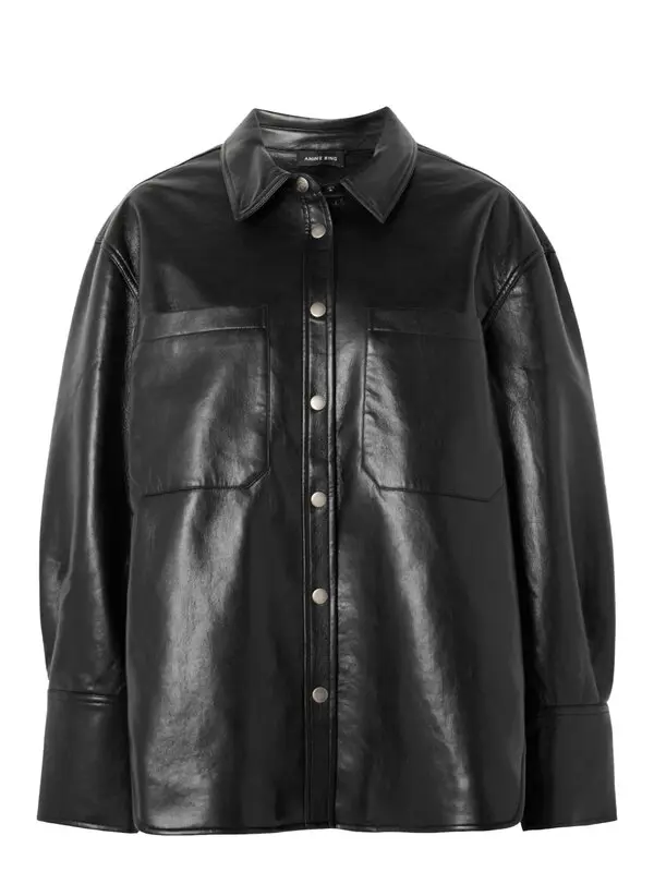 ANINE BING Dante Shirt - Black