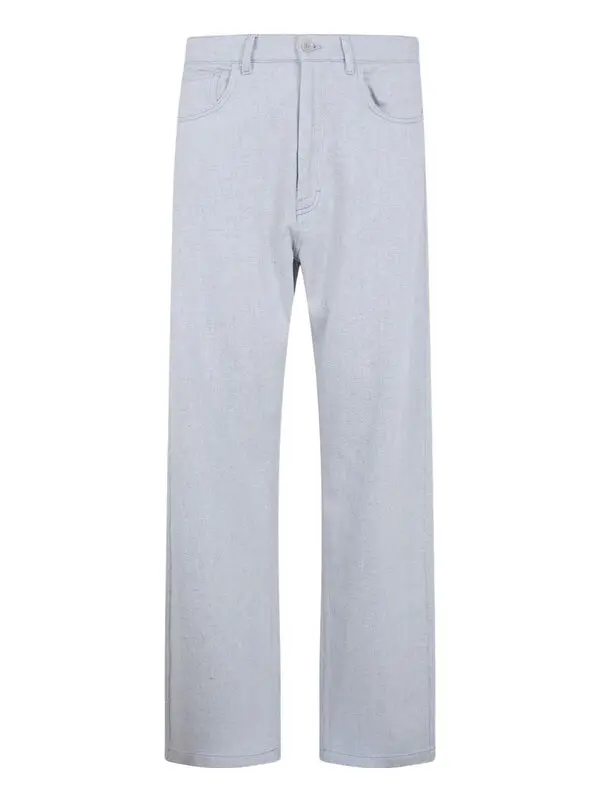 Aspesi Five Pocket Trousers - White