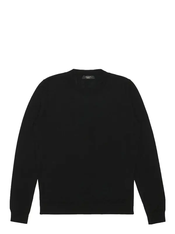 Max Mara Round Neck Long Sleeve Pullover - Black