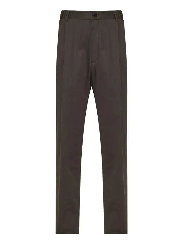 Brioni Casual Pants With Belt Loops - Brown
