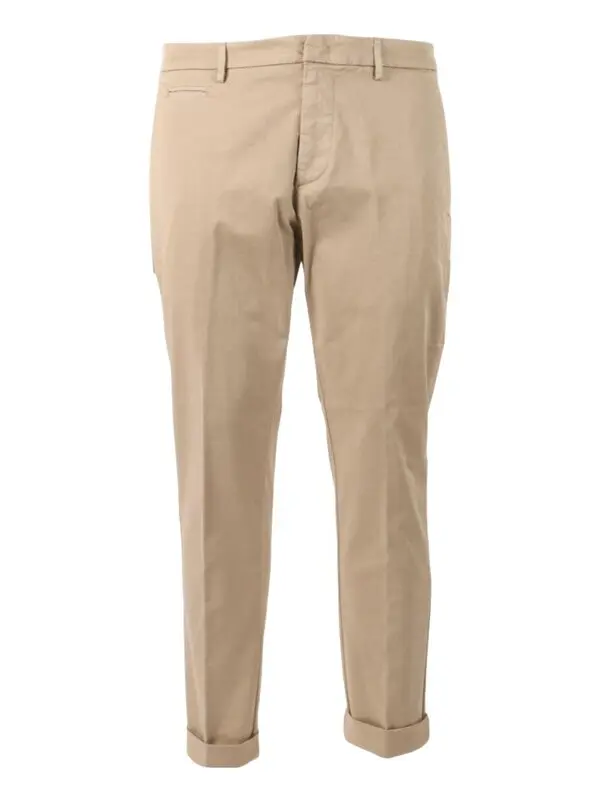 DONDUP Joe Tapered Slim Fit Pants - Nude