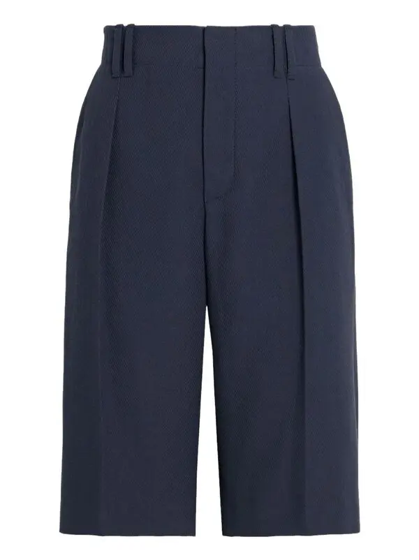 Brunello Cucinelli Straight-leg Tailored Shorts - Black