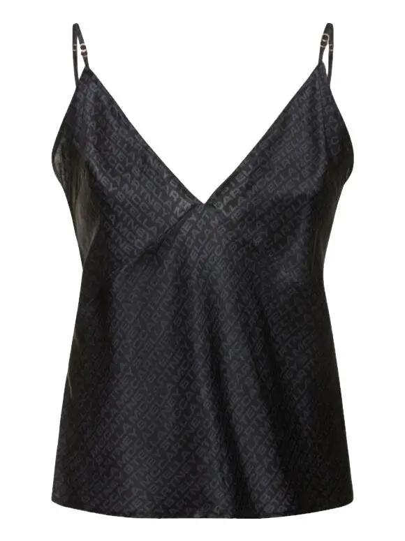 Stella McCartney Silk Camisole Top - Black